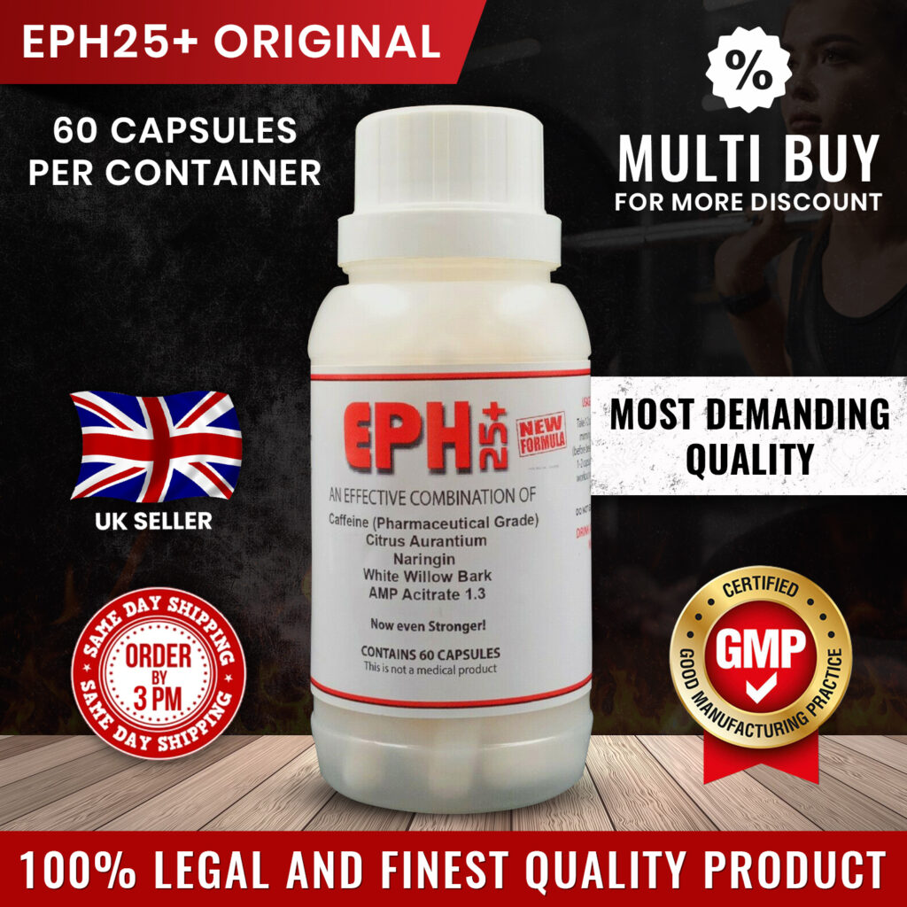 EPH25+ Fat-Burners NEW & IMPROVED - JL Supplements Ltd